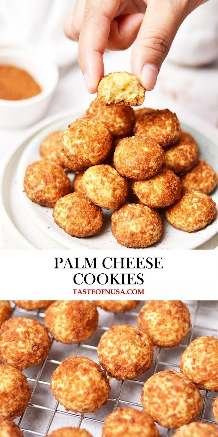 Palm Cheese Cookies - Taste of Nusa - tasteofnusa.com
