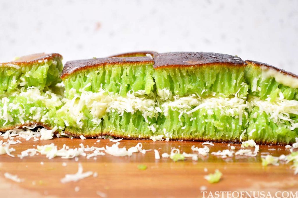 Pandan Cheese Martabak - Taste of Nusa - tasteofnusa.com