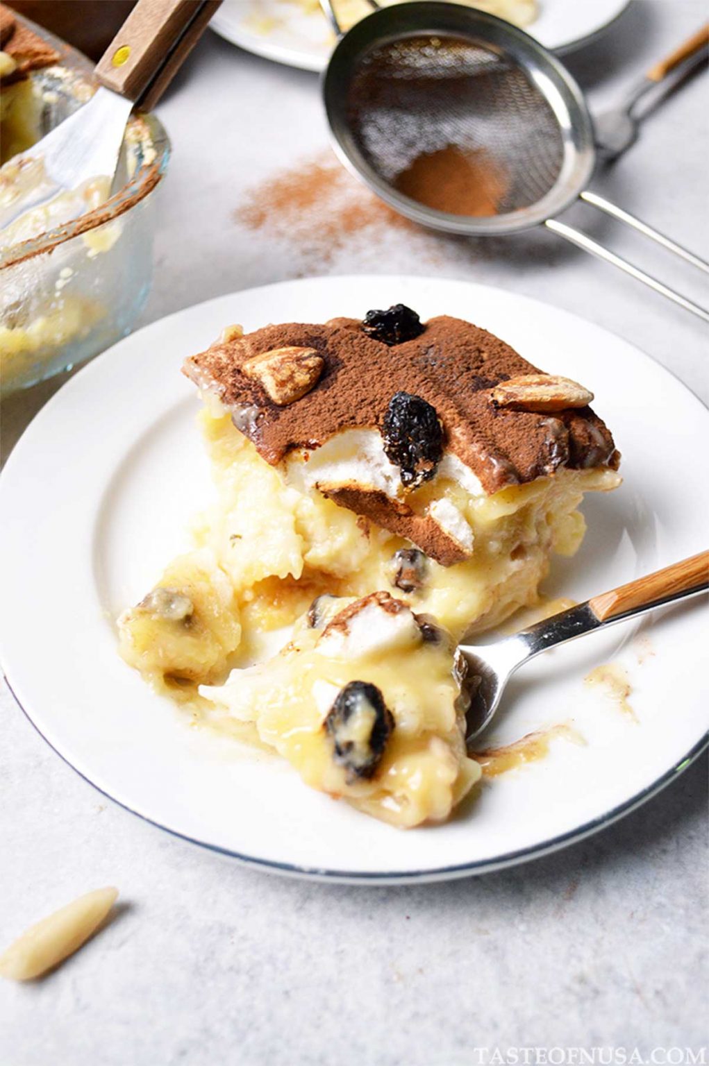 Klappertaart (Indo-Dutch Coconut Cake) - Taste of Nusa