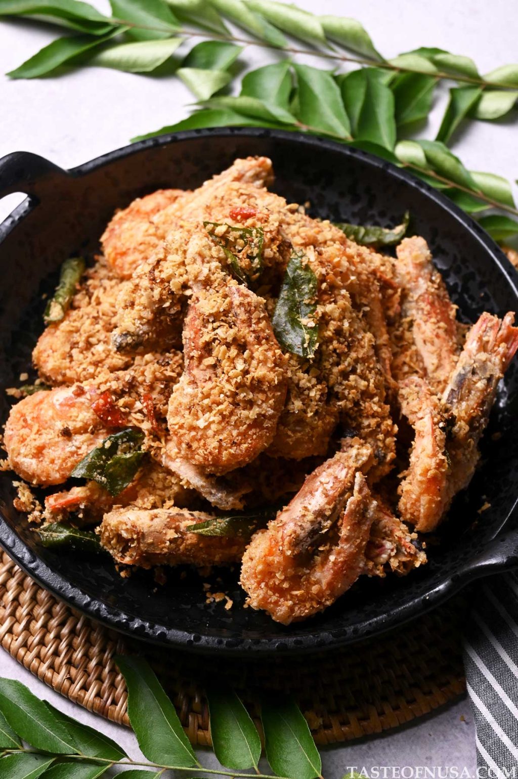 Cereal Prawns / Crispy Cereal Butter Prawns - Taste of Nusa