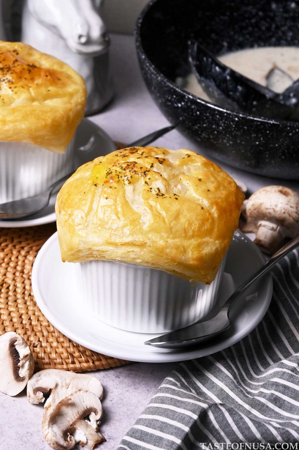 Chicken Mushroom Zuppa Soup - Taste of Nusa