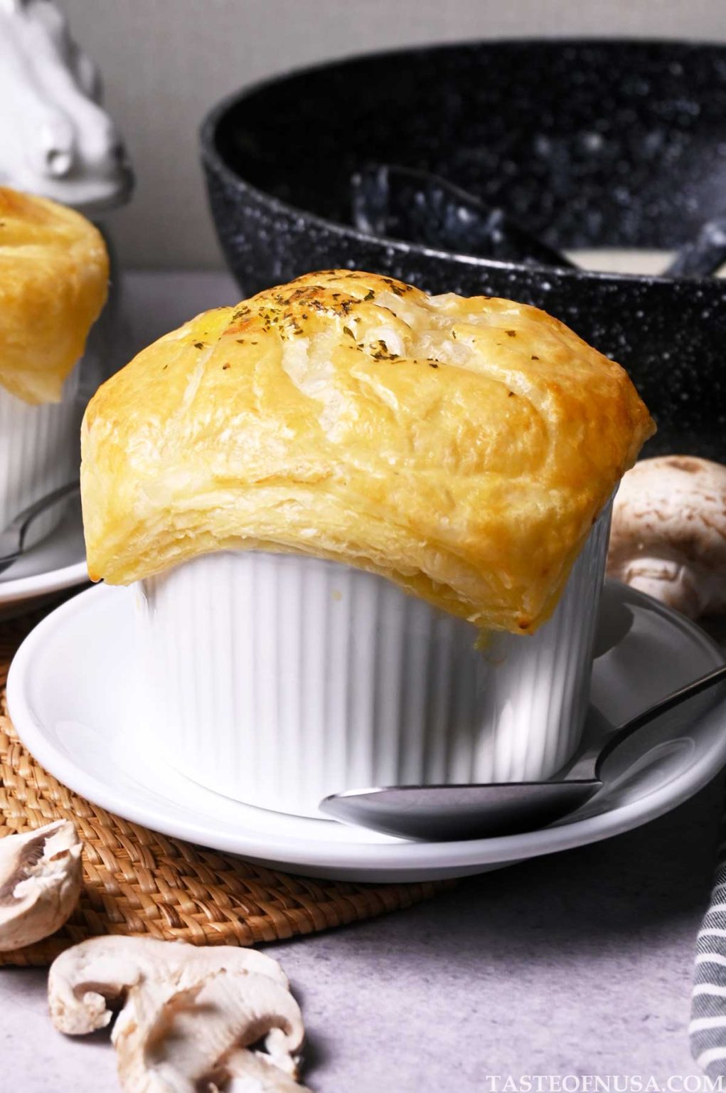 Chicken Mushroom Zuppa Soup - Taste of Nusa