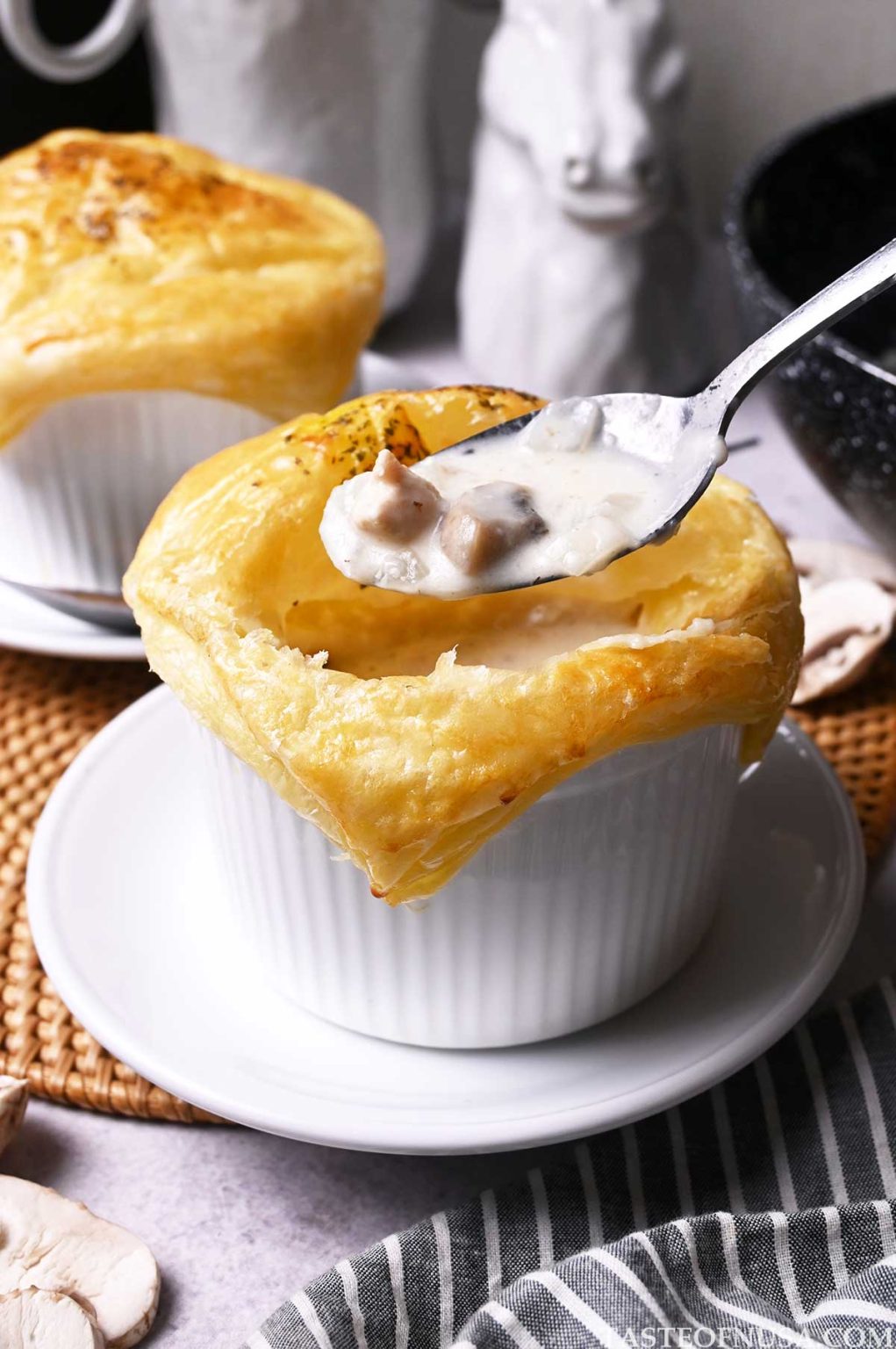Chicken Mushroom Zuppa Soup - Taste of Nusa