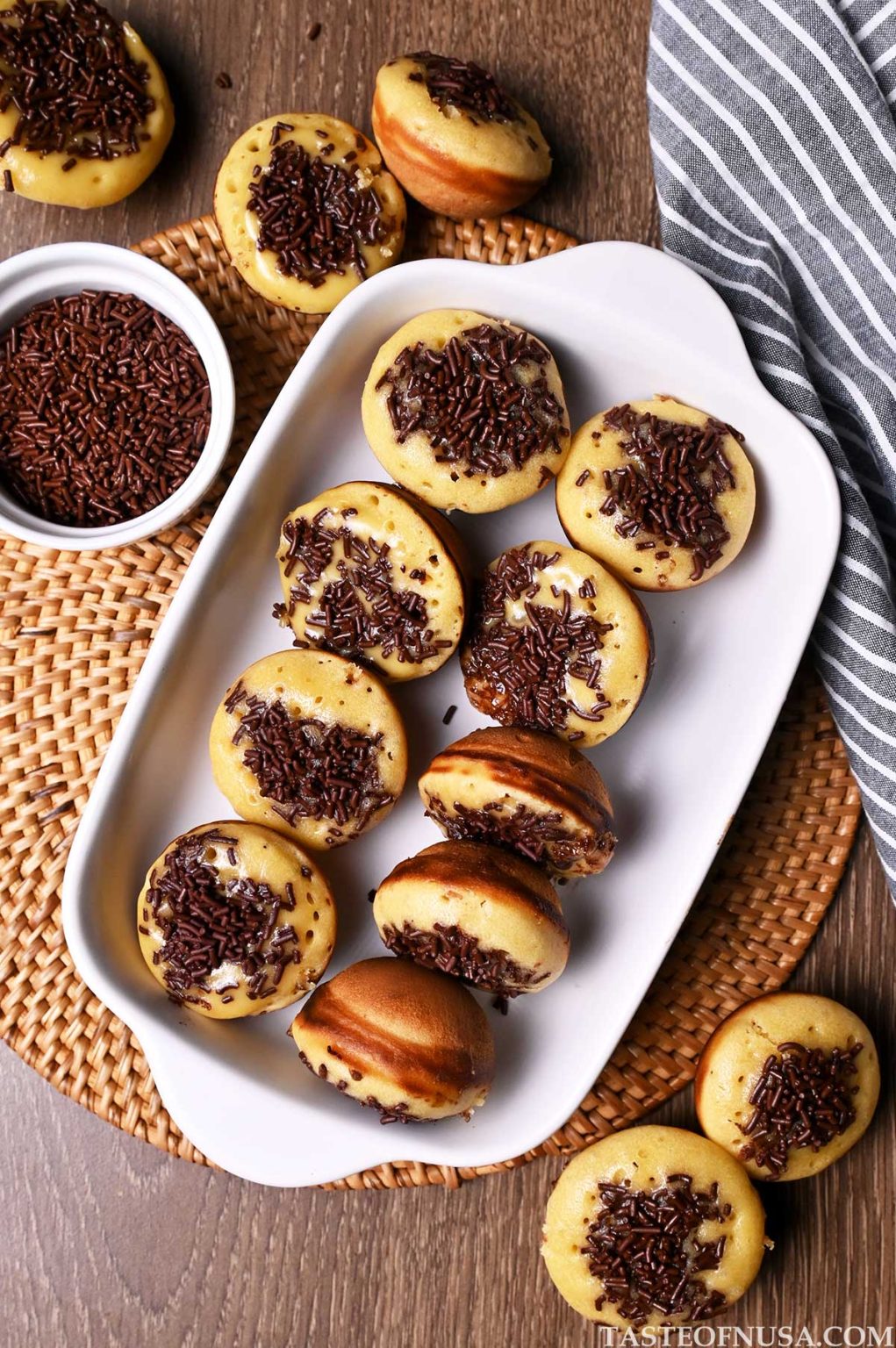 Kue Pukis (Indonesian Coconut Milk Cake) - Taste of Nusa